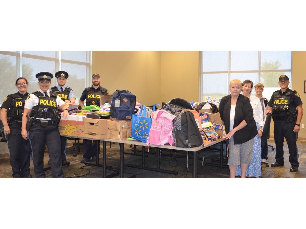 Upper Ottawa Valley OPP's school supply drive a resounding success ...