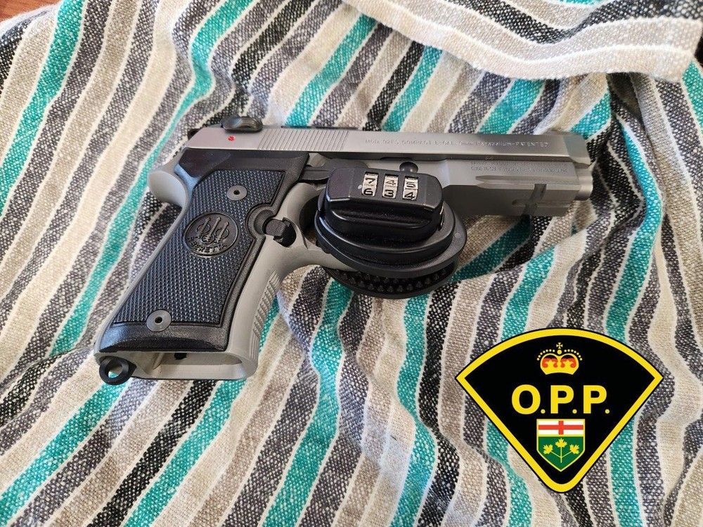 Handgun seized after roadside arrest | The Daily Press