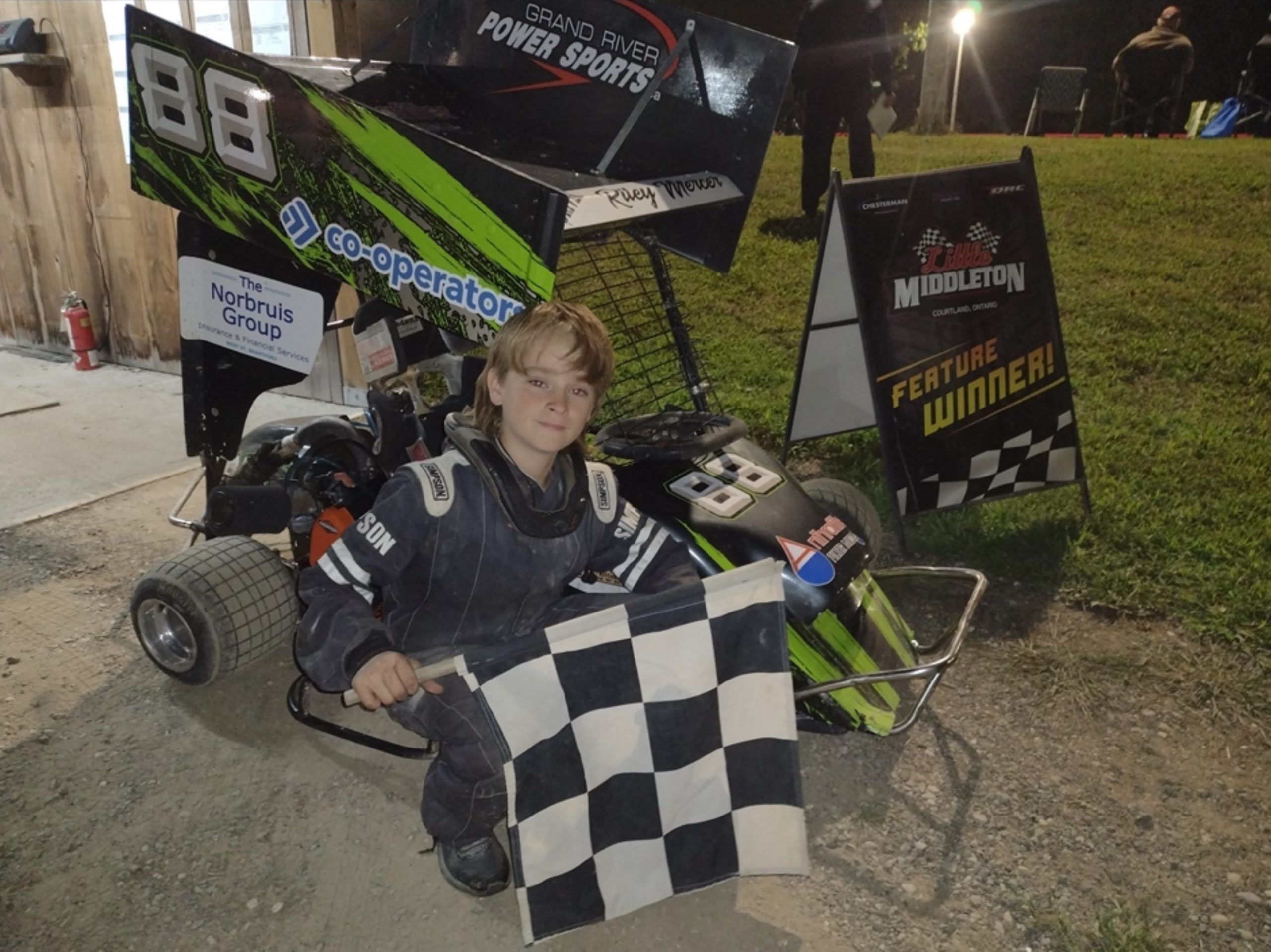 Mercer wins feature race | Brantford Expositor