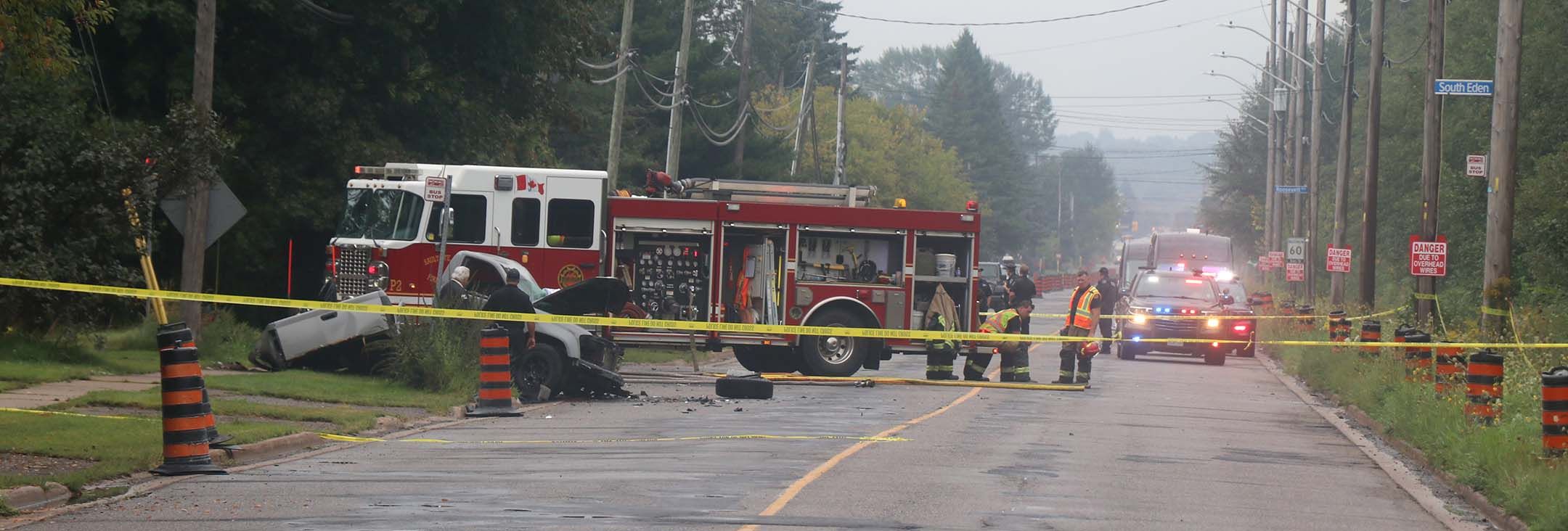 Wallace Terrace crash claims 1 life | Sault Star