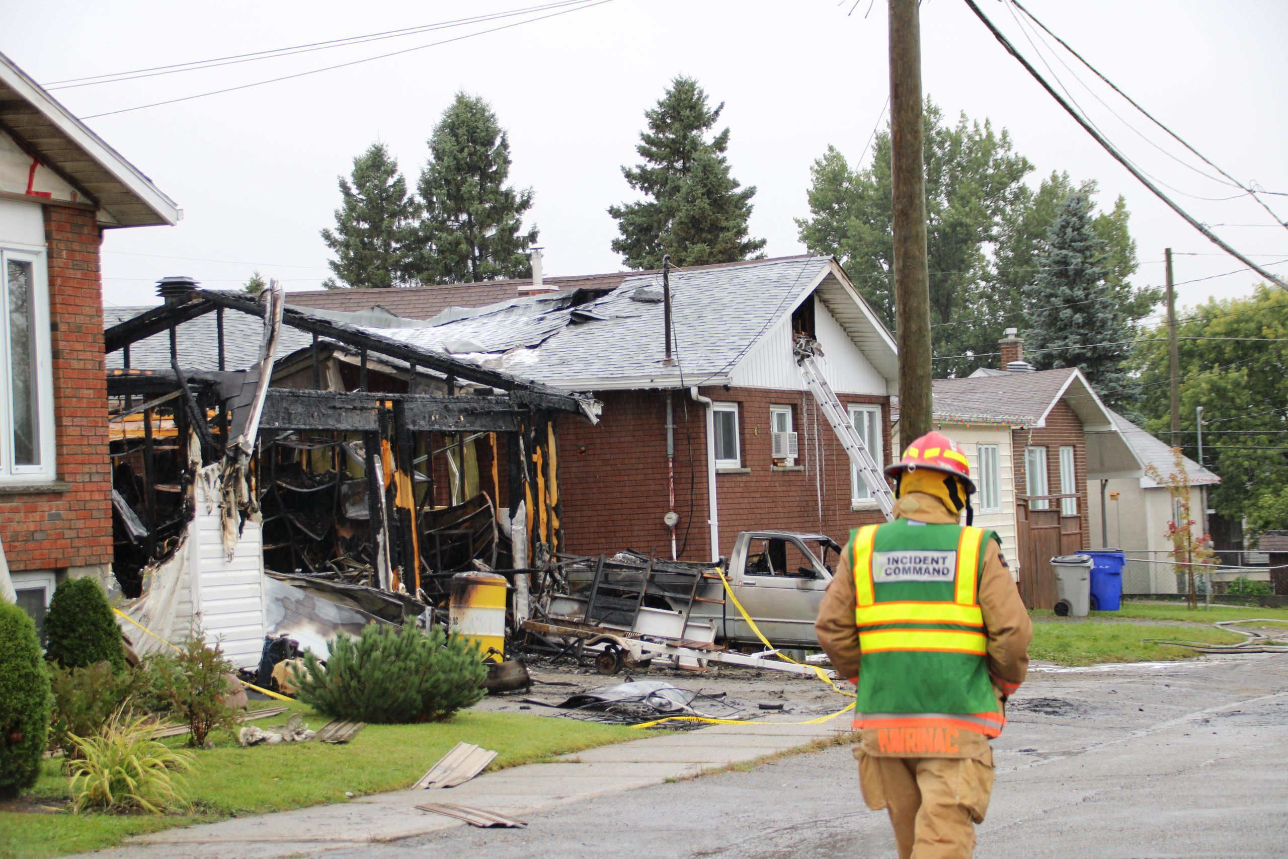 Garage fire on Floral Avenue prompts evacuation of neighbours | Sault Star