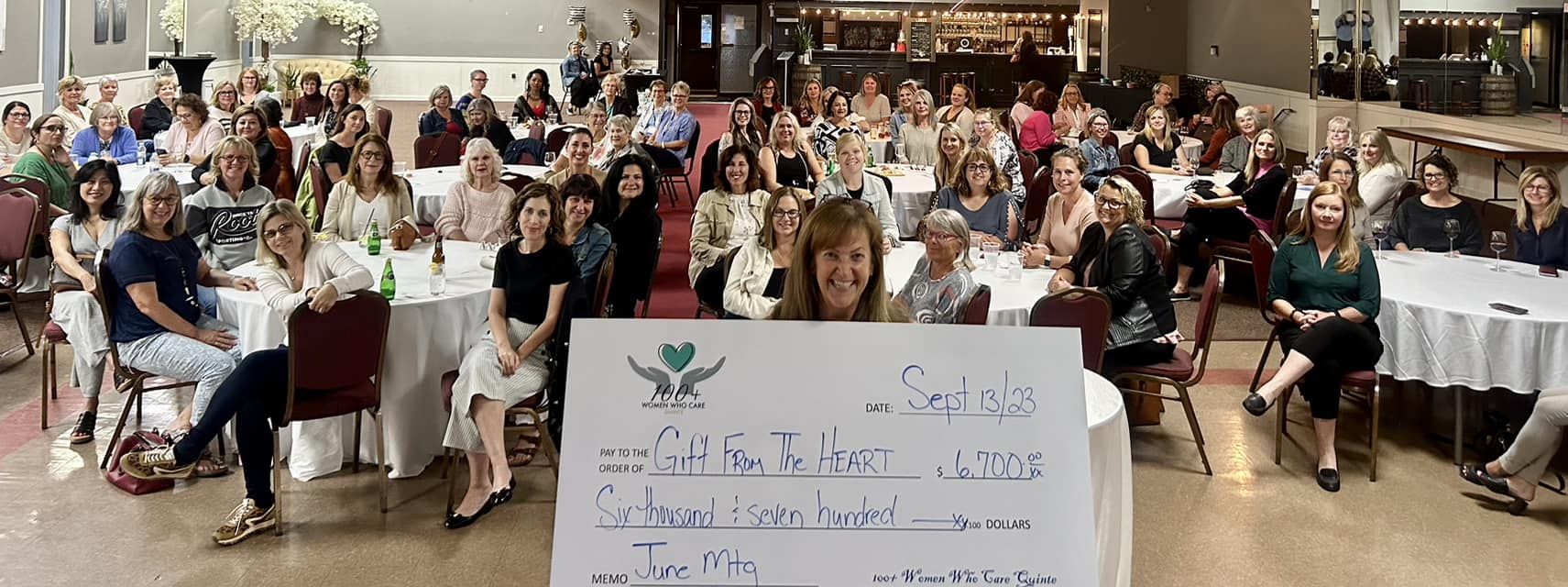 100+ Women Who Care helps QW charity | Belleville Intelligencer