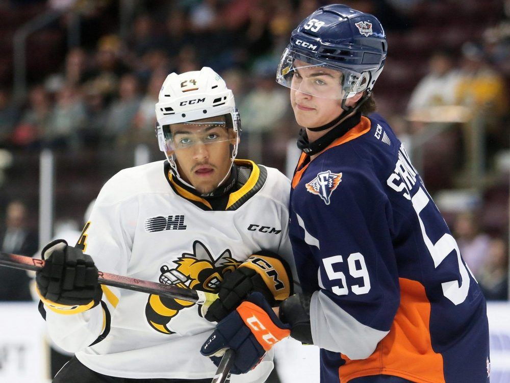 Andrew LeBlanc finds scoring touch in OHL pre-season | The Sarnia Observer