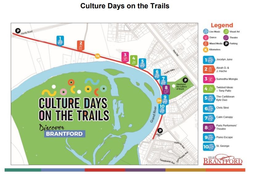 Culture Days: Artists performing along city's trails | Brantford Expositor
