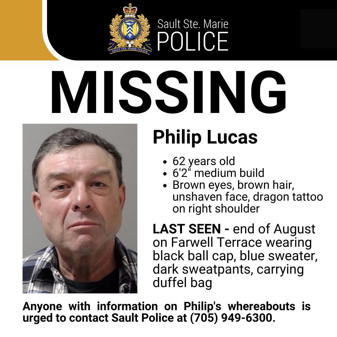 Police seek help with missing person | Sault Star