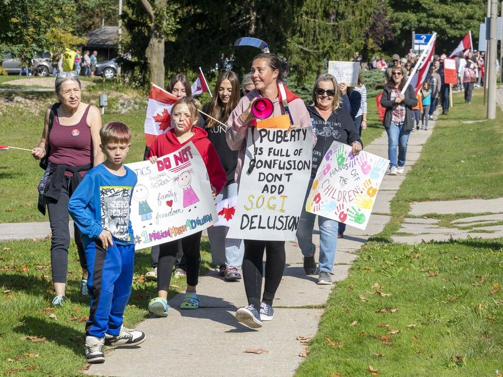 One Million March attracts hundreds to Simcoe | Simcoe Reformer