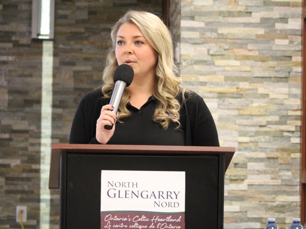 Alexandria Moulding steps to the plate at breakfast connections event ...