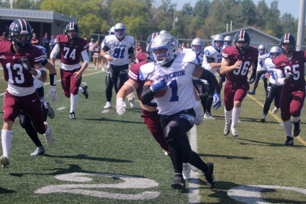 Steelhawks and Knights in Week 4 action in Sault football action ...
