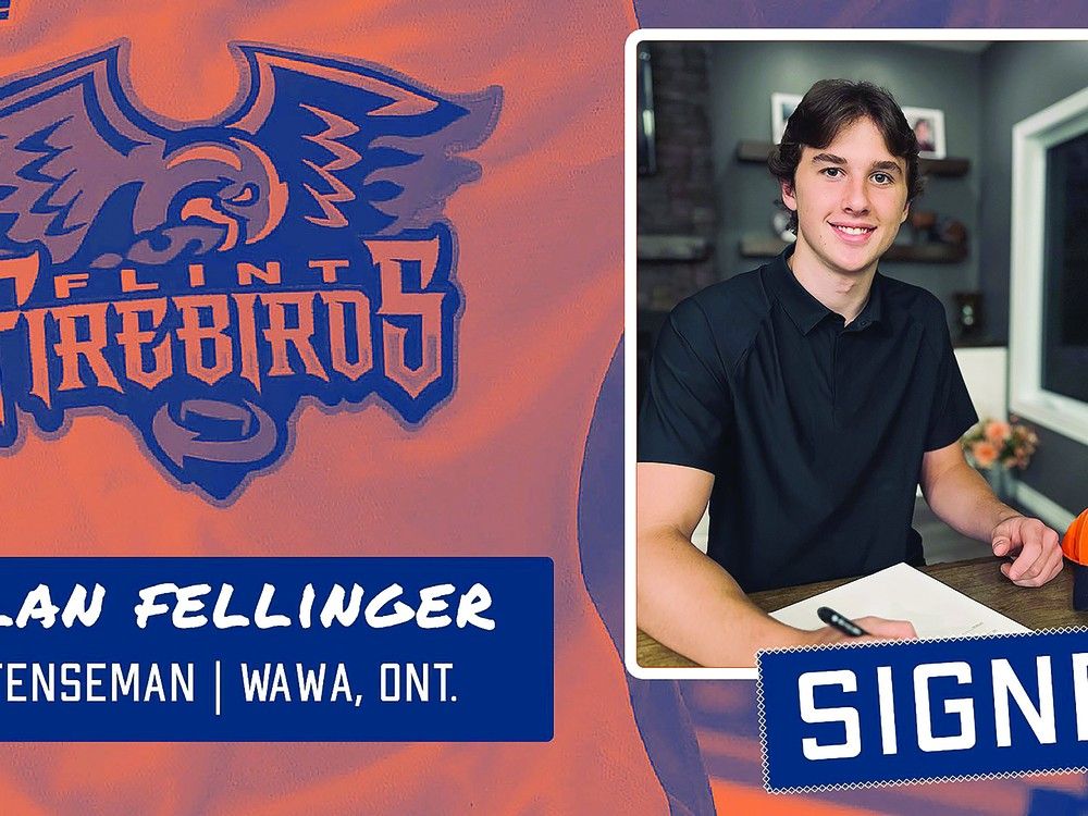 Fellinger to Flint: U18 Jr. Hounds grad signs up with OHL Firebirds ...