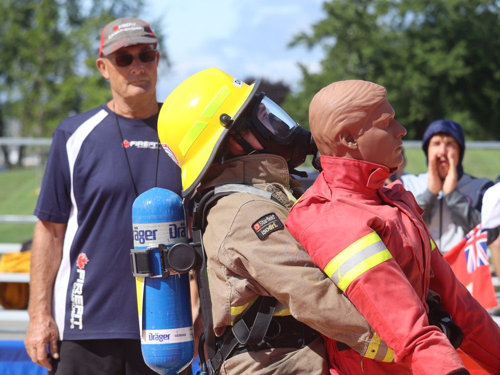 Firefighters put their skills to the test at national competition in ...