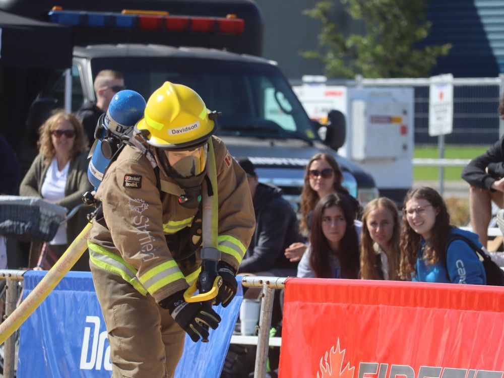 Firefighters put their skills to the test at national competition in ...