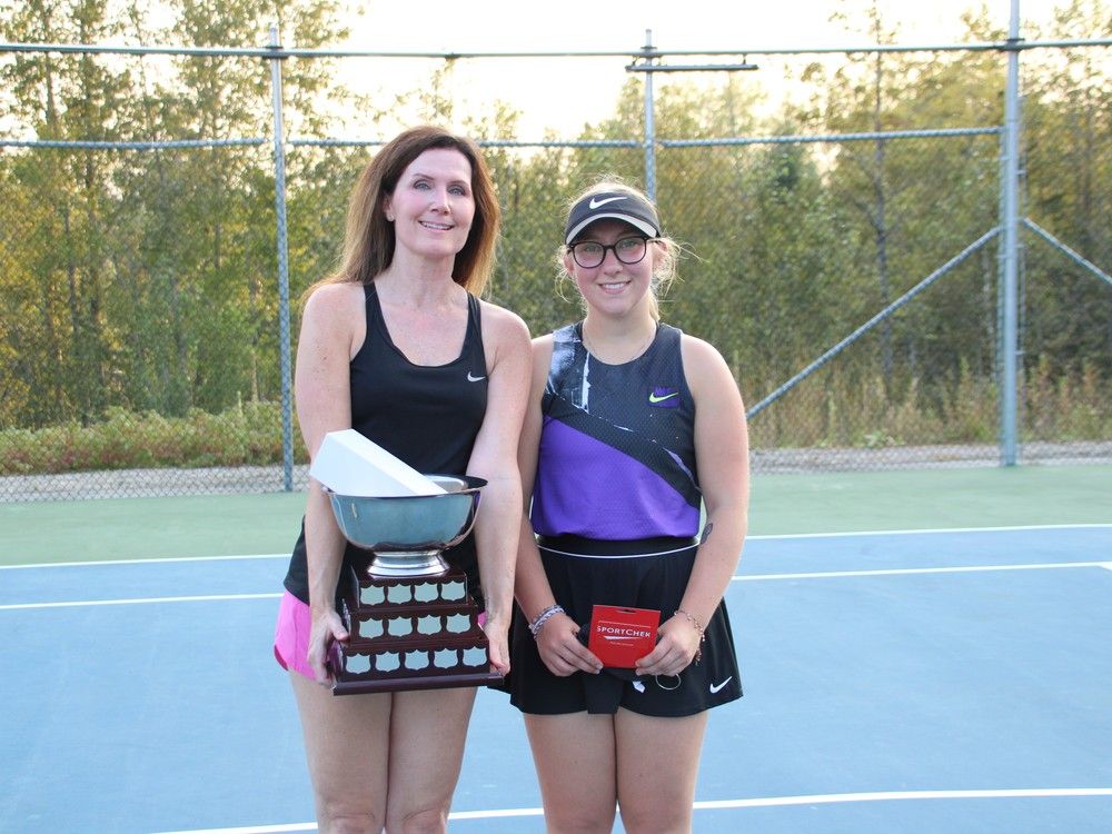 Helen Gagné wins Ladies Championship Trophy at Timmins Tennis & Squash ...