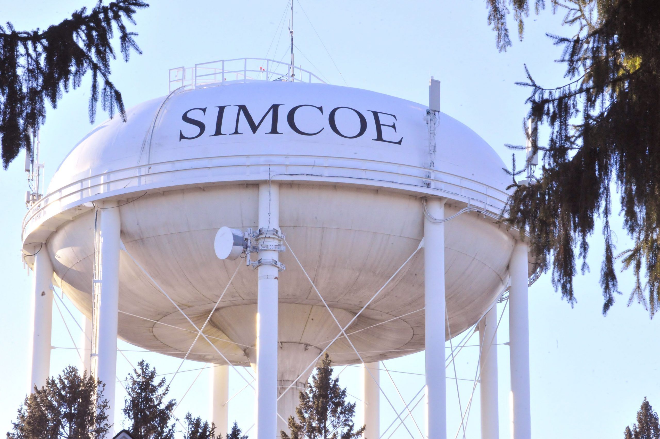 Upgrades begin on Simcoe water tower | The Woodstock Sentinel Review