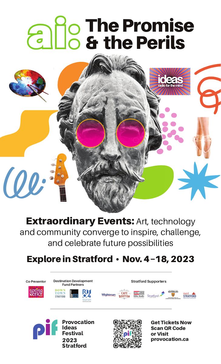 Stratford Provocation Ideas Festival to explore use of AI in art | The ...