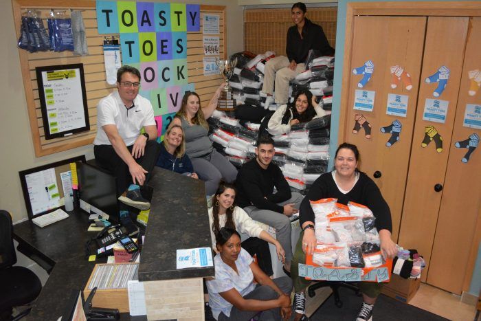 Baseline Chiro tickled by Toasty Toes support | Spruce Grove Examiner