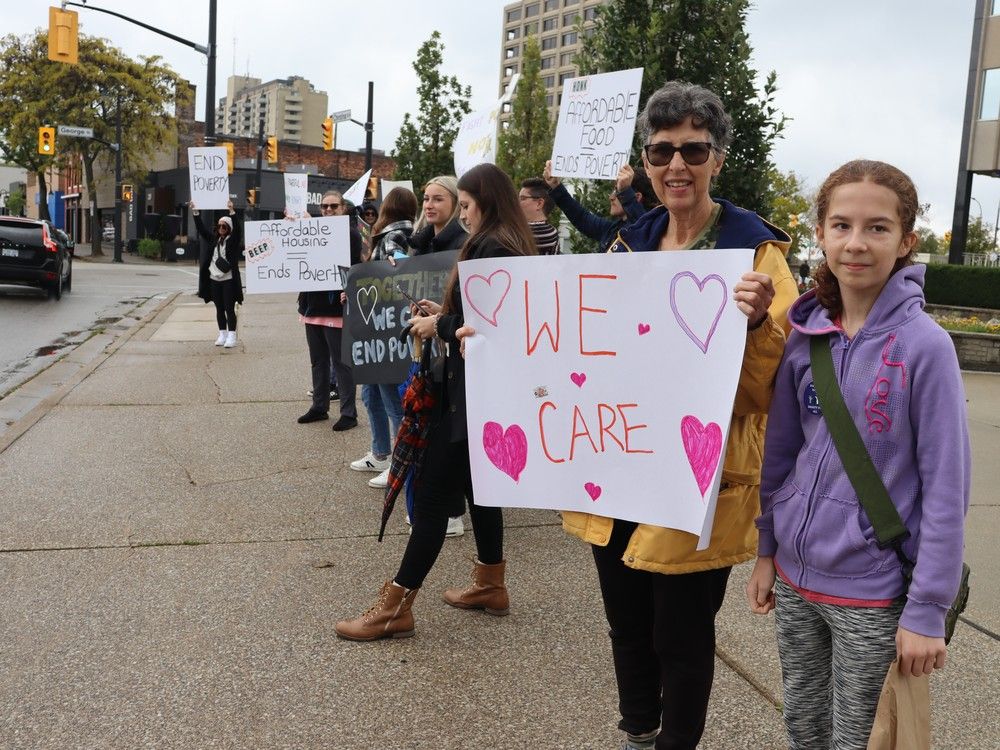 Sarnia Stand Up Against Poverty Rally calls on governments to do more ...