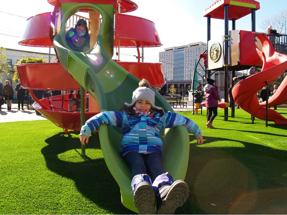 New Saint John playground opens on former Brown House site | Telegraph ...