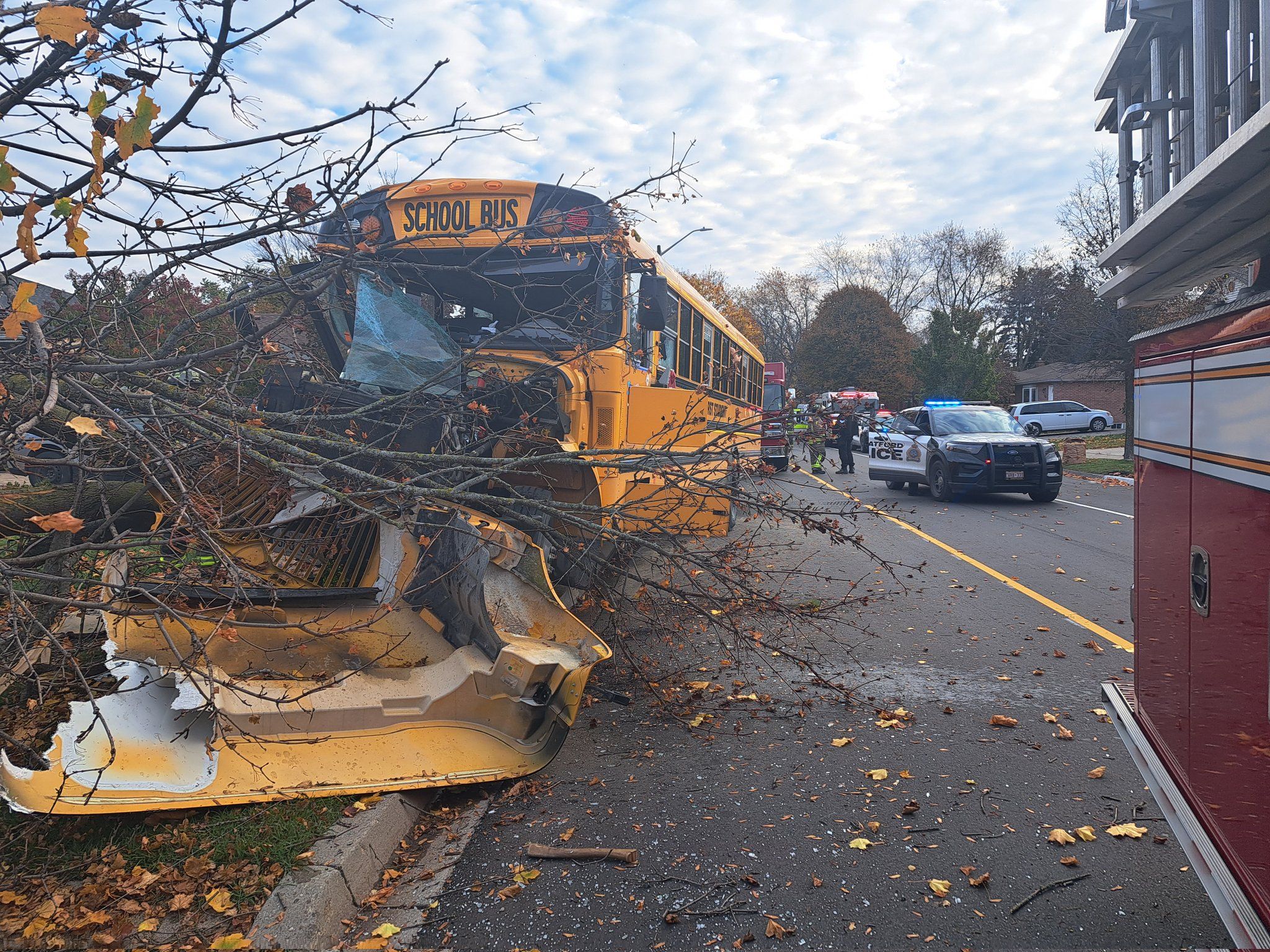 Stratford police respond to bus crash in Stratford | St. Thomas Times ...