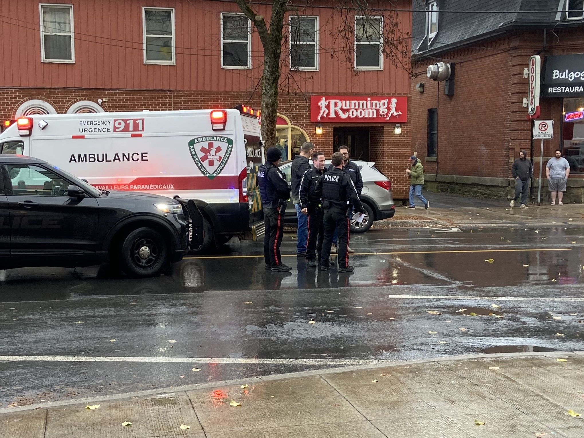 Pedestrian hit by vehicle, sent to hospital: police | Telegraph-Journal