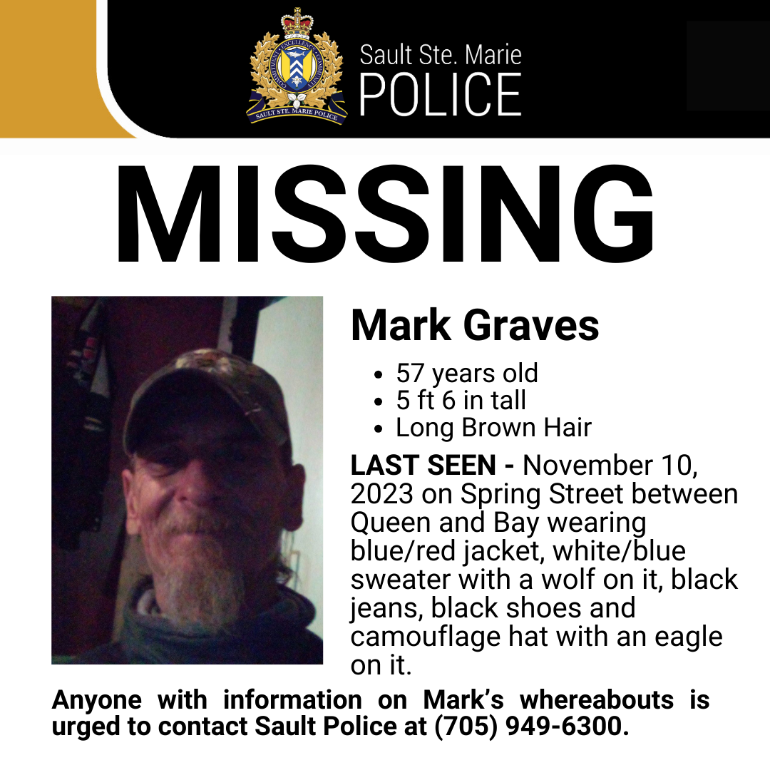 Sault Ste. Marie man is missing | Sault Star