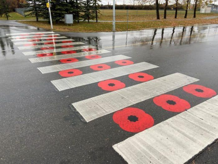 Remembrance Day crosswalk coming to the county | Sherwood Park News