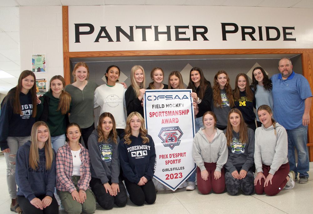 SHDHS field hockey team receives OFSAA Sportsmanship Award | Grande ...
