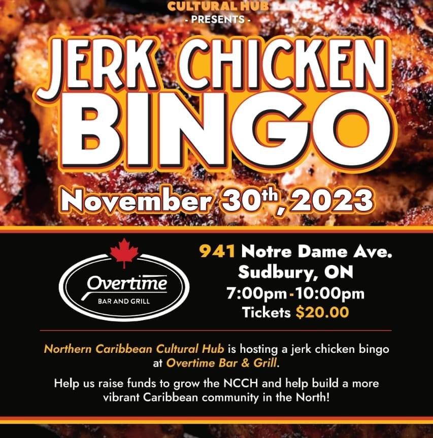 Jerk Chicken Bingo returns to Greater Sudbury | Sudbury Star