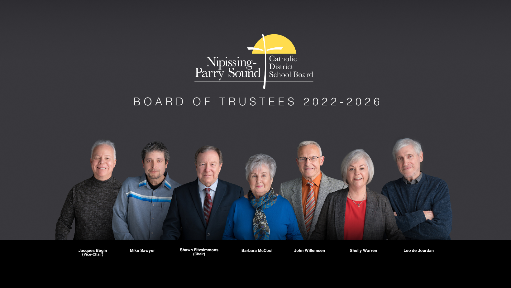 Nipissing-Parry Sound Catholic District School Board Chairs acclaimed ...
