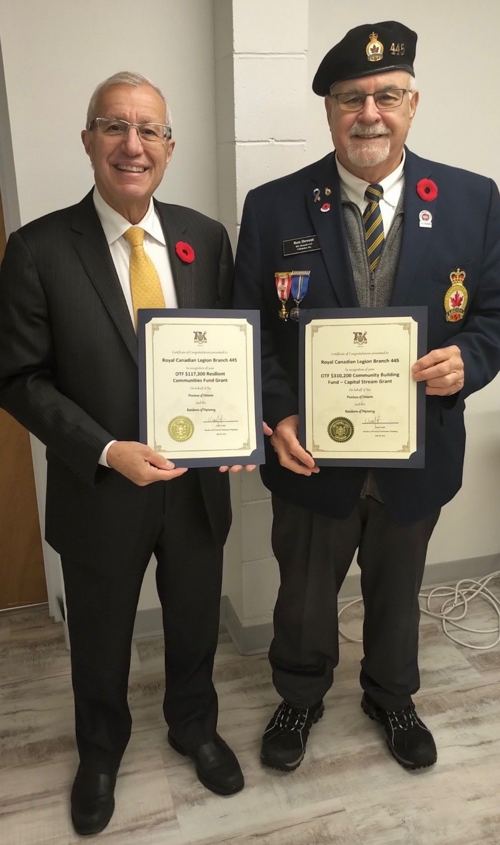 Province contributes $425,000 to Callander Legion upgrades | Northern News