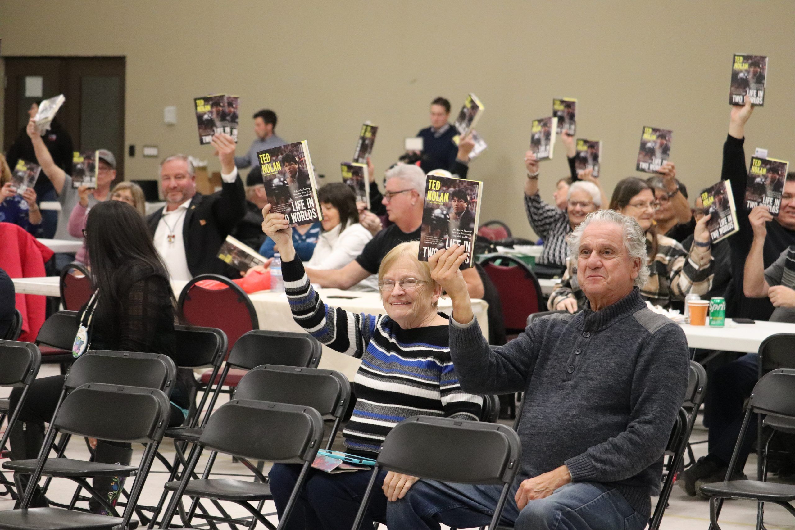 Nolan returns to Garden River for charity book signing | The Daily Press