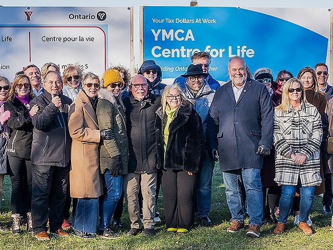Tri-level government funding makes breaking ground for the new Belleville YMCA possible ...