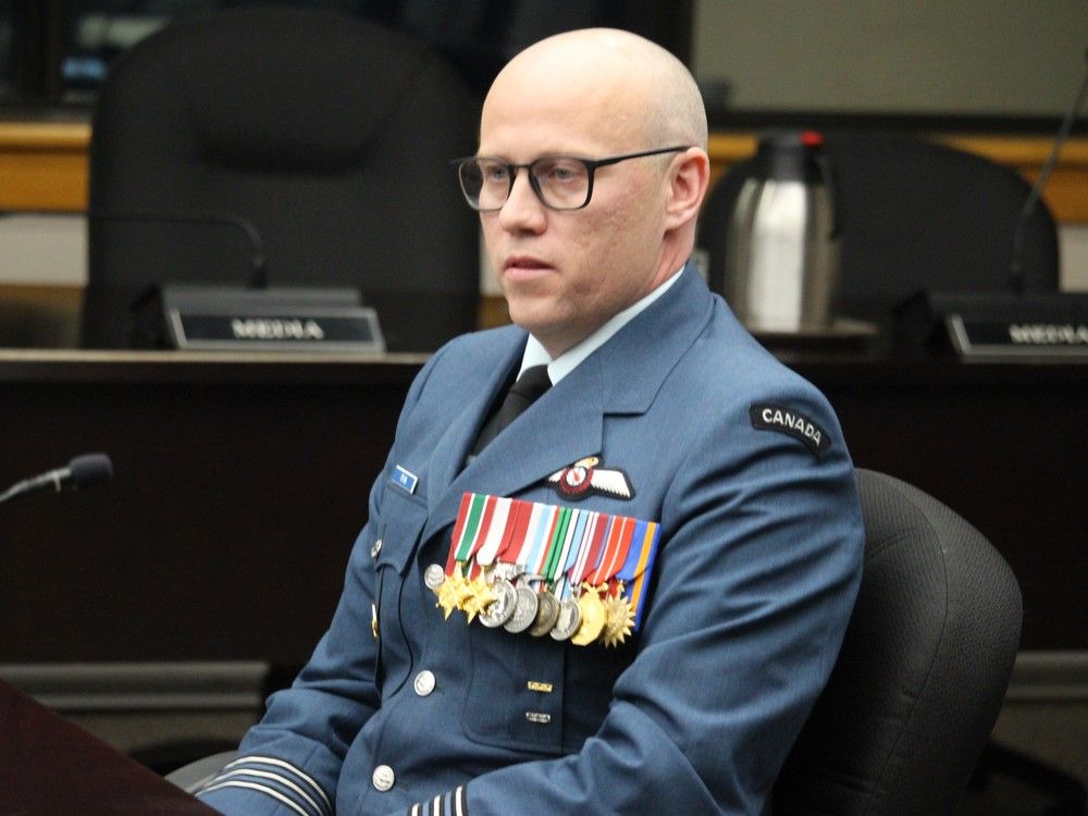 CFSACO commander talks Cornwall military history at council table ...