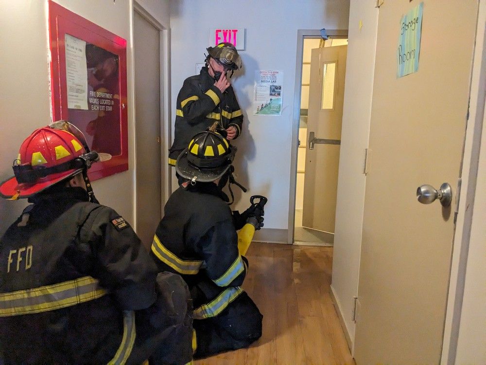 Fredericton hosts high-rise fire-fighting simulation | Telegraph-Journal