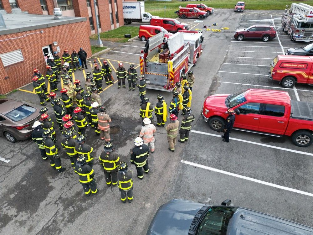 Fredericton hosts high-rise fire-fighting simulation | Telegraph-Journal