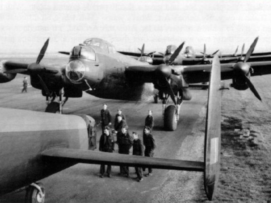 The Lancaster Mk X bomber was a Second World War 'Victory' | Belleville ...