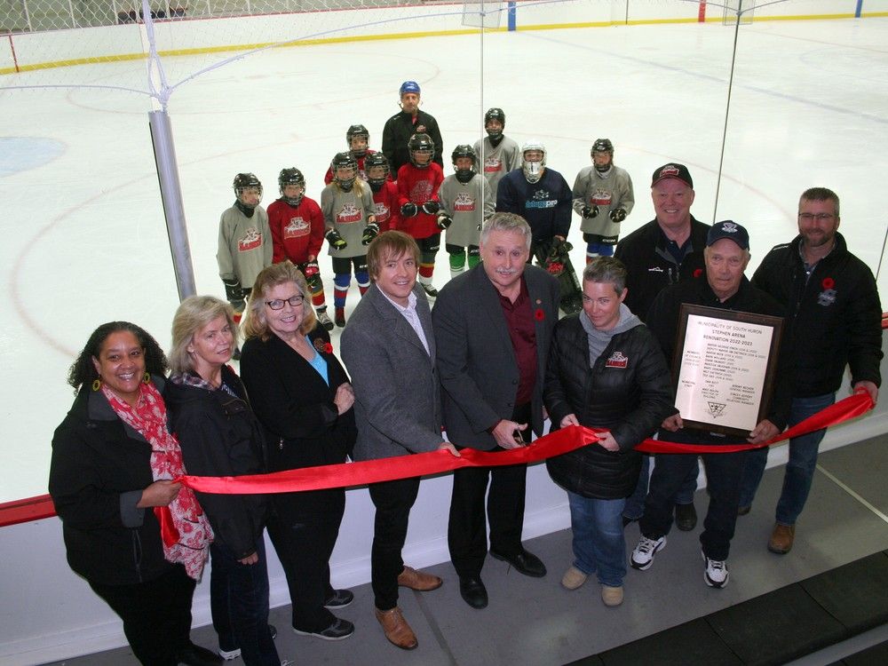 South Huron holds grand re-openings for renovated arenas | Mitchell ...