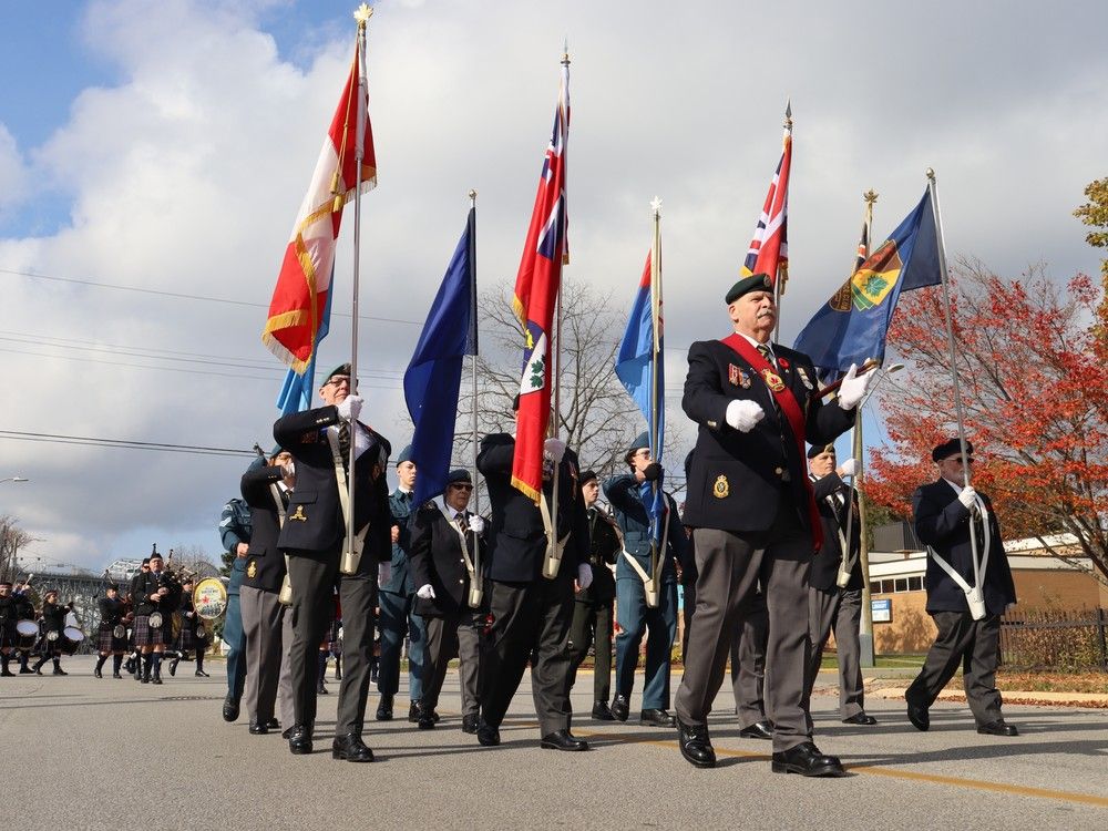 Point Edward honours its fallen with early Remembrance Day parade | The ...