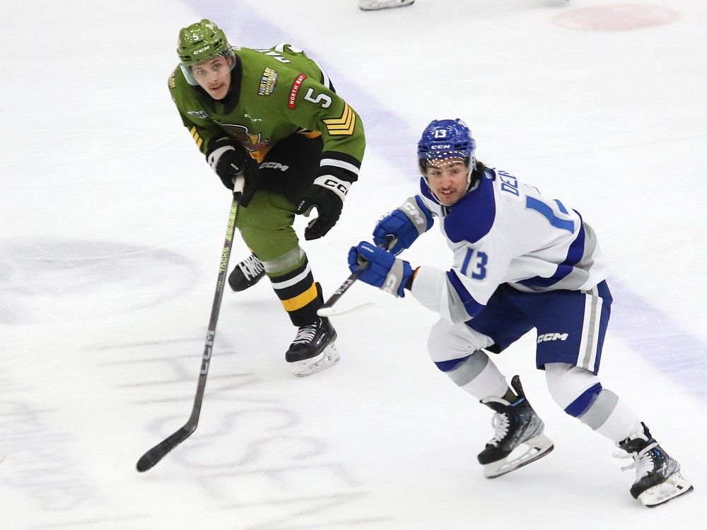 Wolves fall 5-1 in North Bay, look to bounce back at home | Sudbury Star