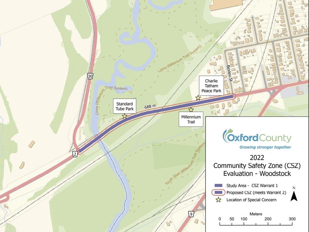 Oxford County designates 20 new community safety zones | The Woodstock ...