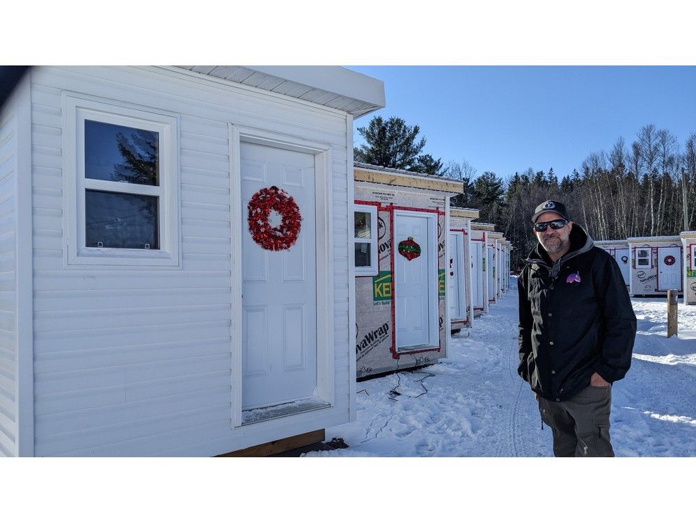 Humanity Project builds bunkhouses for Moncton's homeless | Telegraph ...