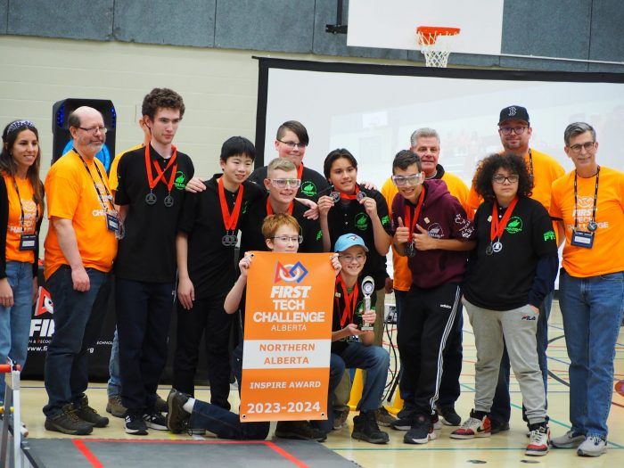 Cyber Eagles stamp ticket to robotics provincials | Sherwood Park News