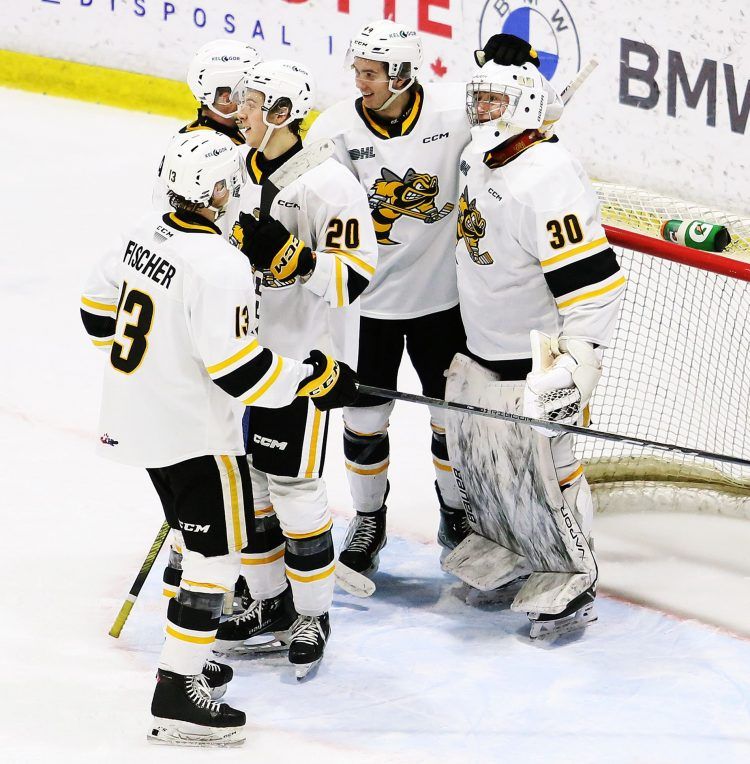 Logan Phillips backstops hometown Sting to comeback win in OHL debut ...