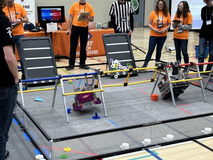 Cyber Eagles stamp ticket to robotics provincials | Sherwood Park News