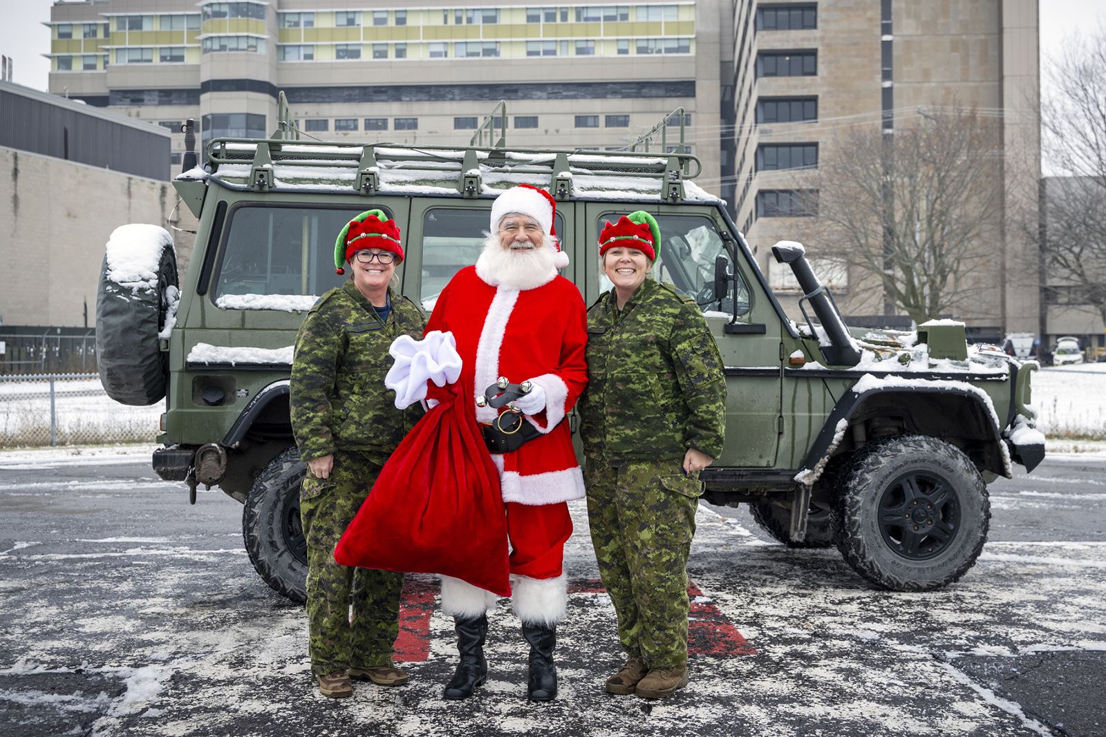 Santa and elves visit KGH for Operation HOHOHO, by vehicle this year ...