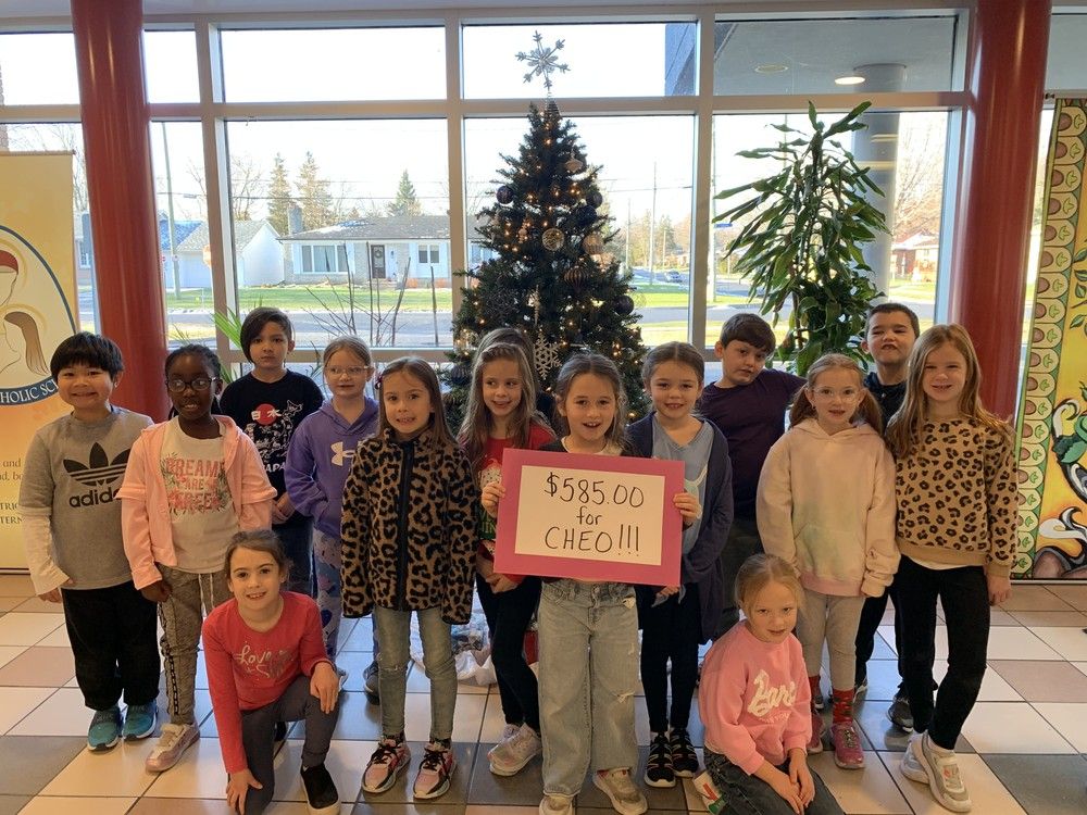 Grade 2 girl's idea at St. Anne in Cornwall grows into CHEO donation ...