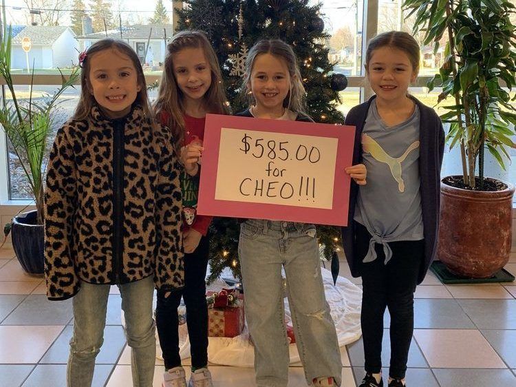 Grade 2 girl's idea at St. Anne in Cornwall grows into CHEO donation ...