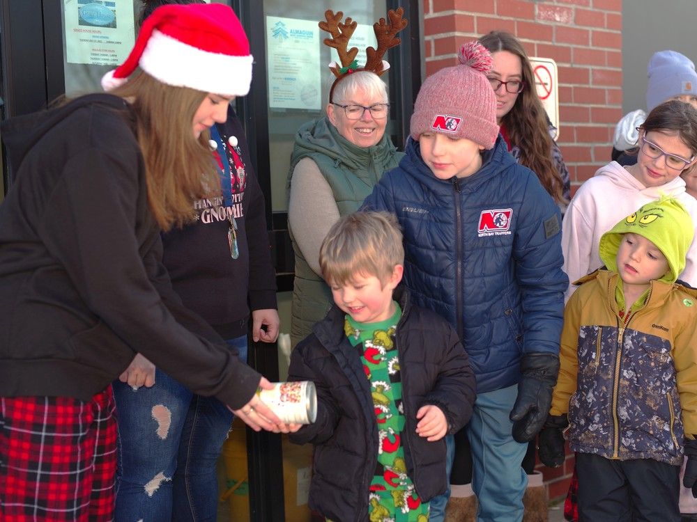 Mapleridge Public School students come through for local food bank ...
