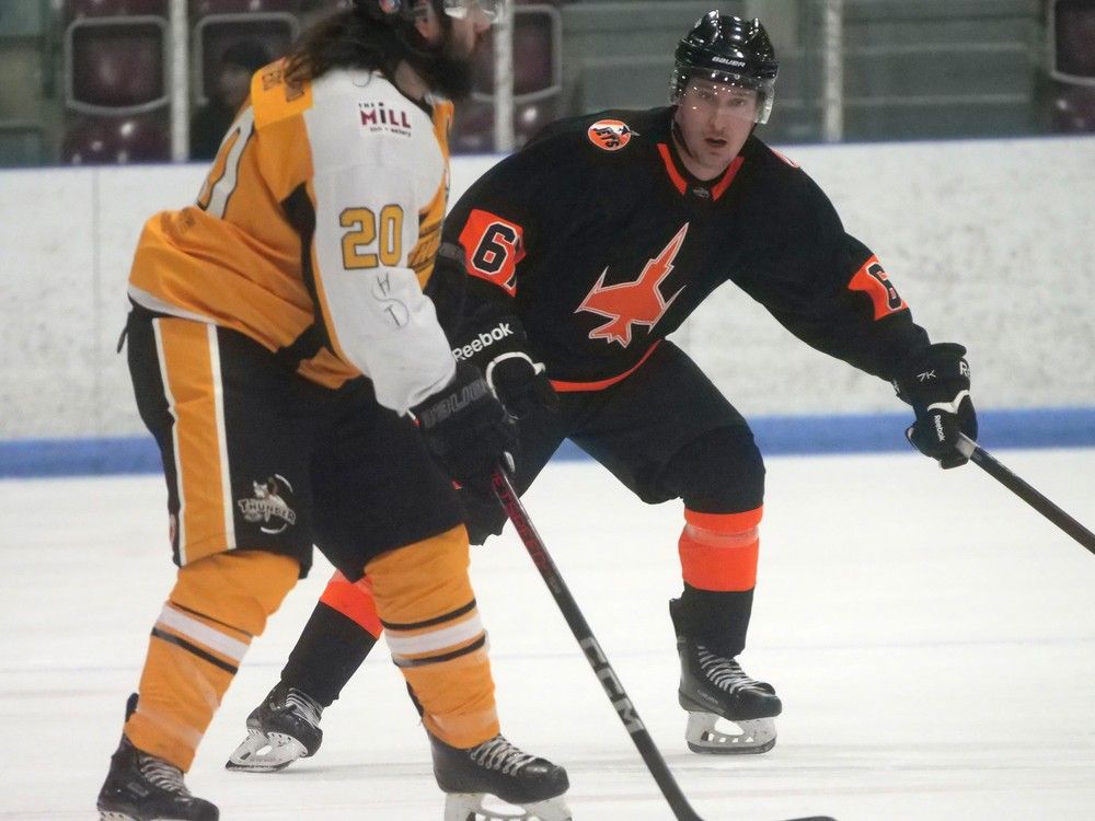 Thunder lead WOSHL with 7-4 win in Orangeville | The Sarnia Observer
