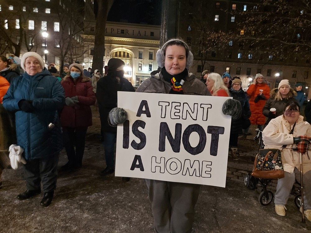 Vigil after death of Saint John man demands action for homelessness ...