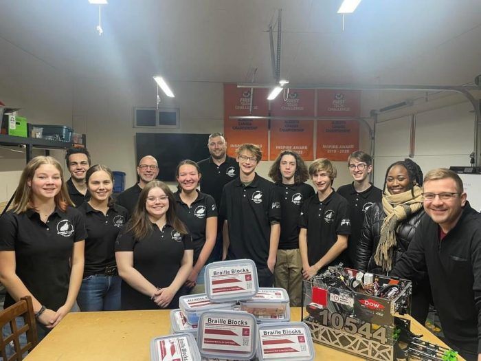 Cyber Eagles welding tech to help the blind | Sherwood Park News